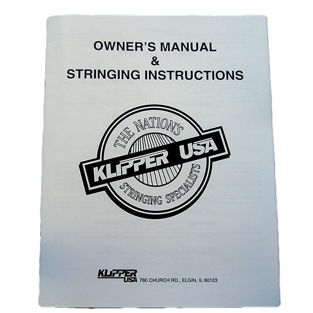 Klippermate Owner's Manual | Klipper USA