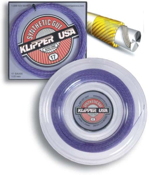Synthetic Gut 17 Ultra-Fibre Racquet String | Klipper USA
