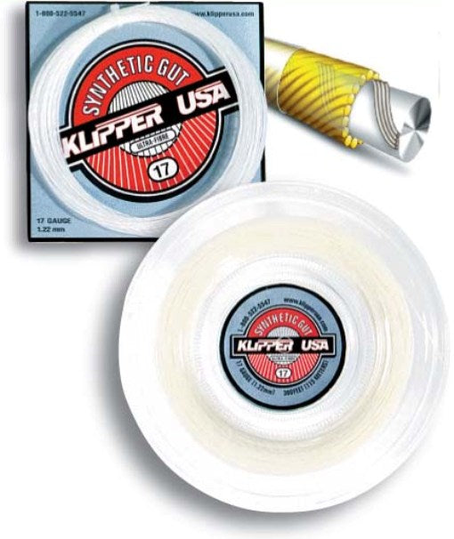 Synthetic Gut 17 Ultra-Fibre Racquet String | Klipper USA