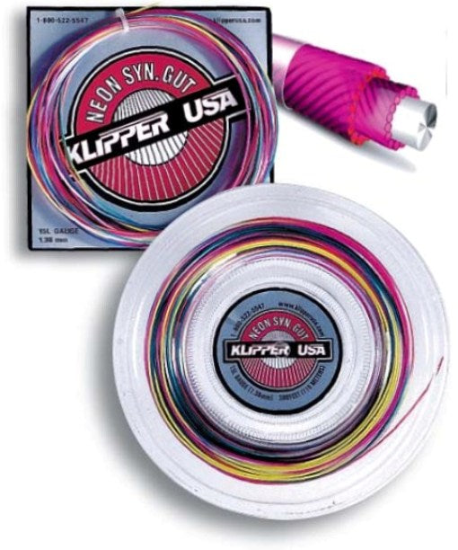 Neon Synthetic Gut 15L Racquet String | Klipper USA
